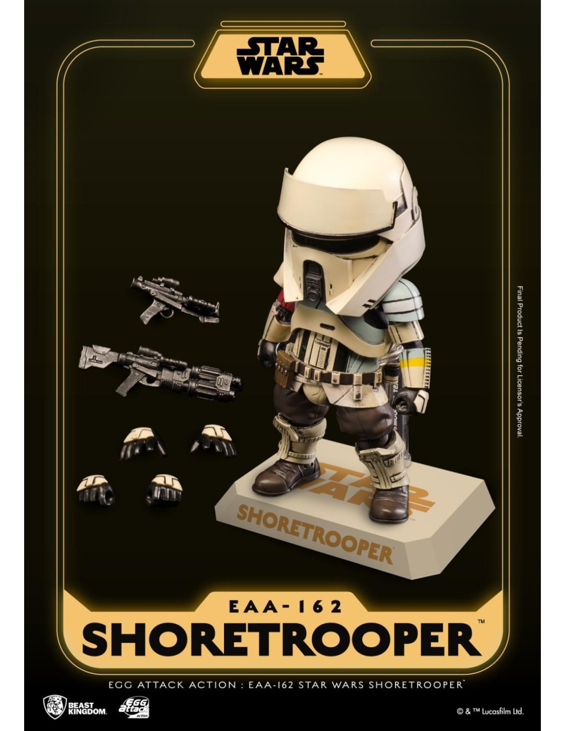 STAR WARS - Shoretrooper - Figure Egg Attack Action 16.5cm