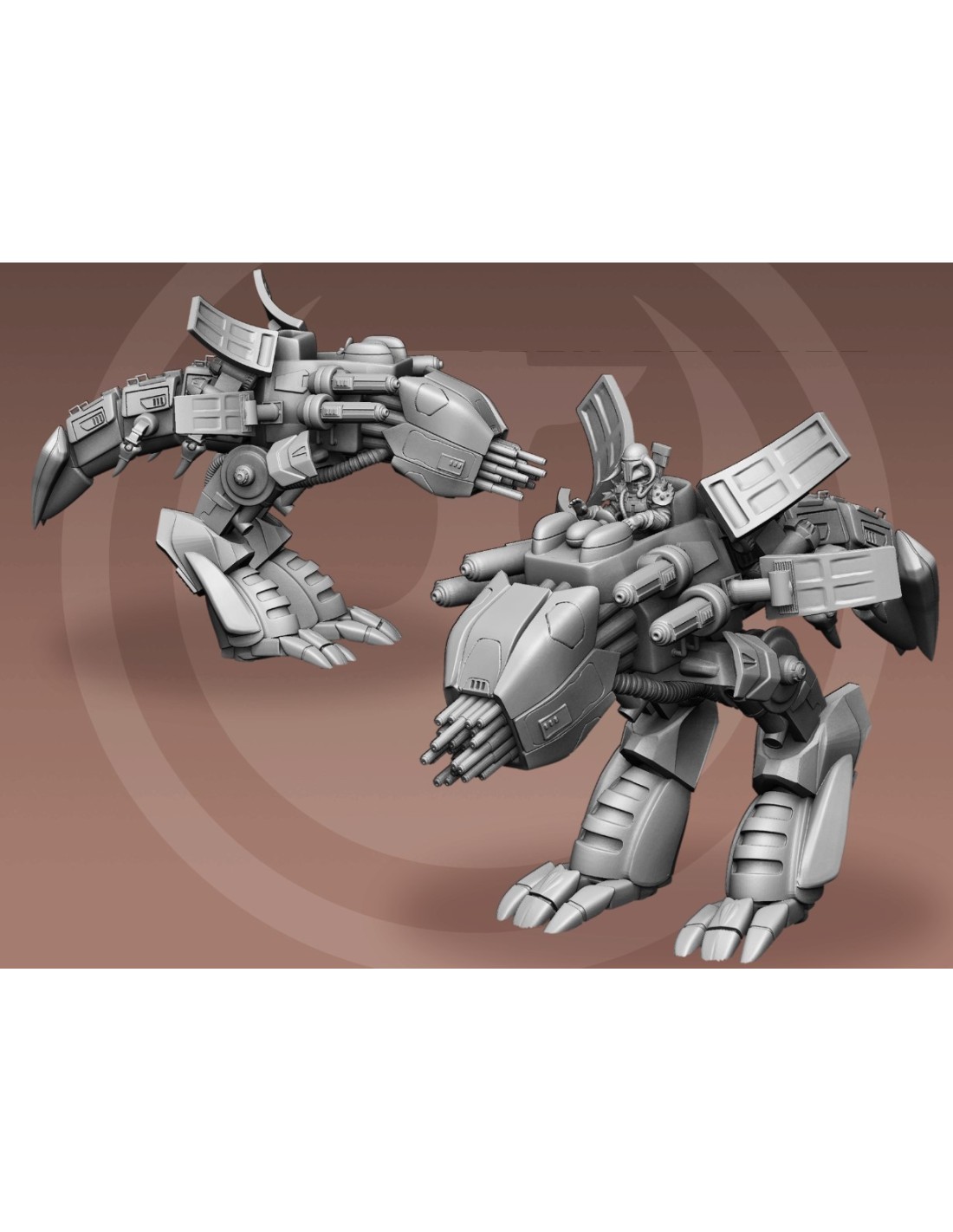 Bipod Mecha STL File