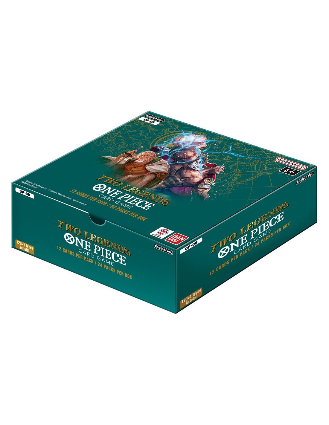 Display One piece Two Legends OP-08 (anglais)