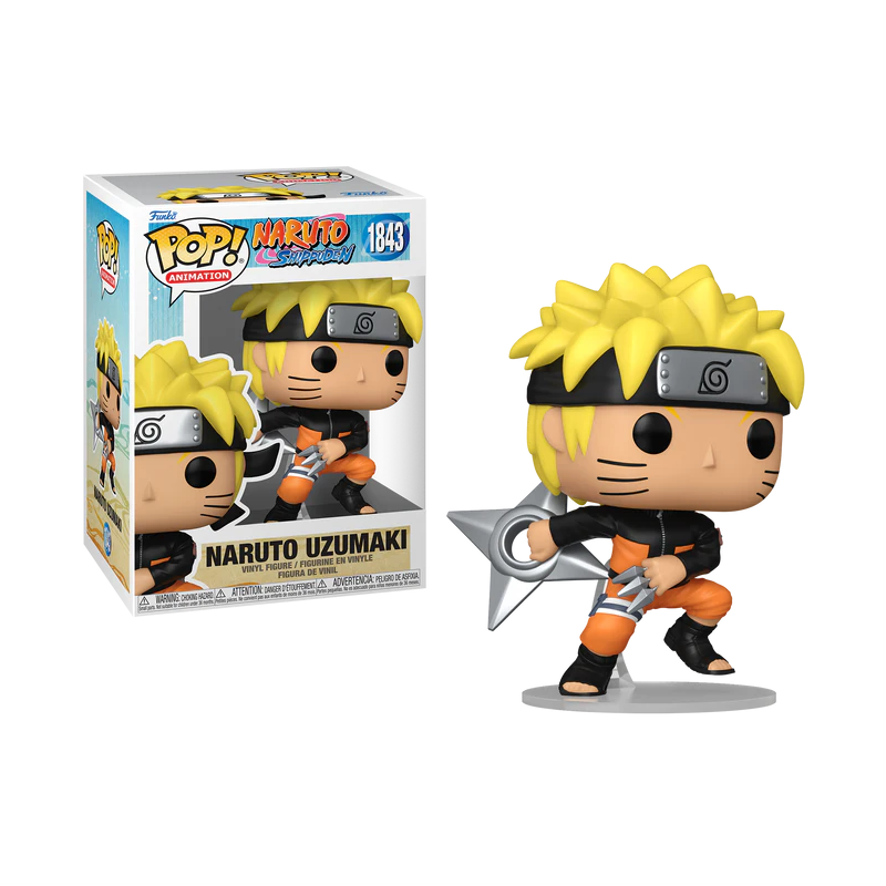 NARUTO SHIPPUDEN - POP Animation N° 1843 - Naruto avec Chase (MT)