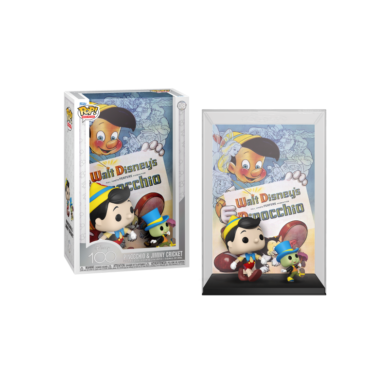 DISNEY - POP Movies Poster N° 08 - Pinocchio