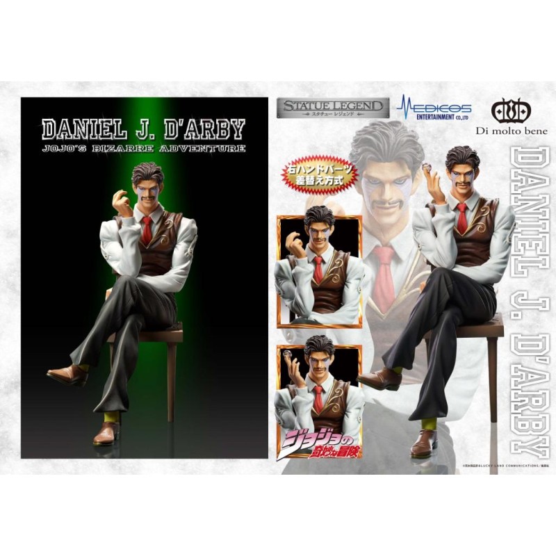 JOJO PART 3 - Daniel J Darby - Statue Legend 14cm