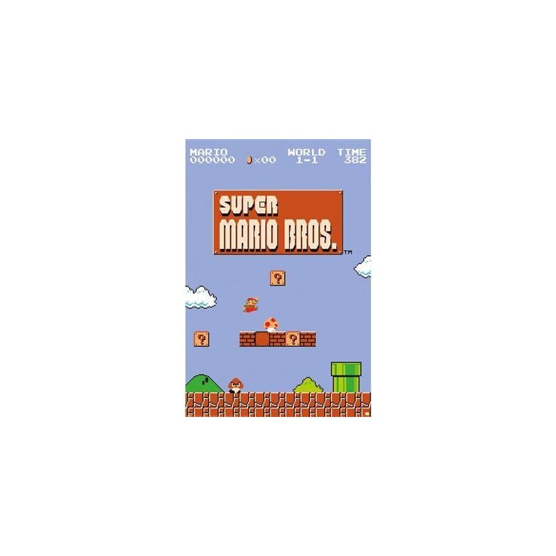 SUPER MARIO BROS - World 1-1 - Poster 61 x 91cm