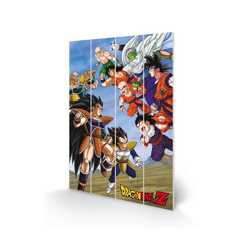 DRAGON BALL Z - Battle Clash - Impression sur bois 40x59cm