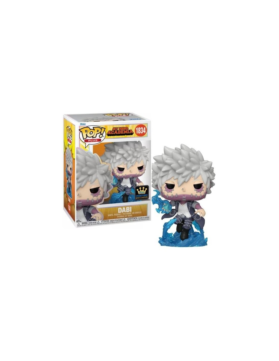 MY HERO ACADEMIA - POP Plus Animation N° 1834 - Dabi with Chase (GW)