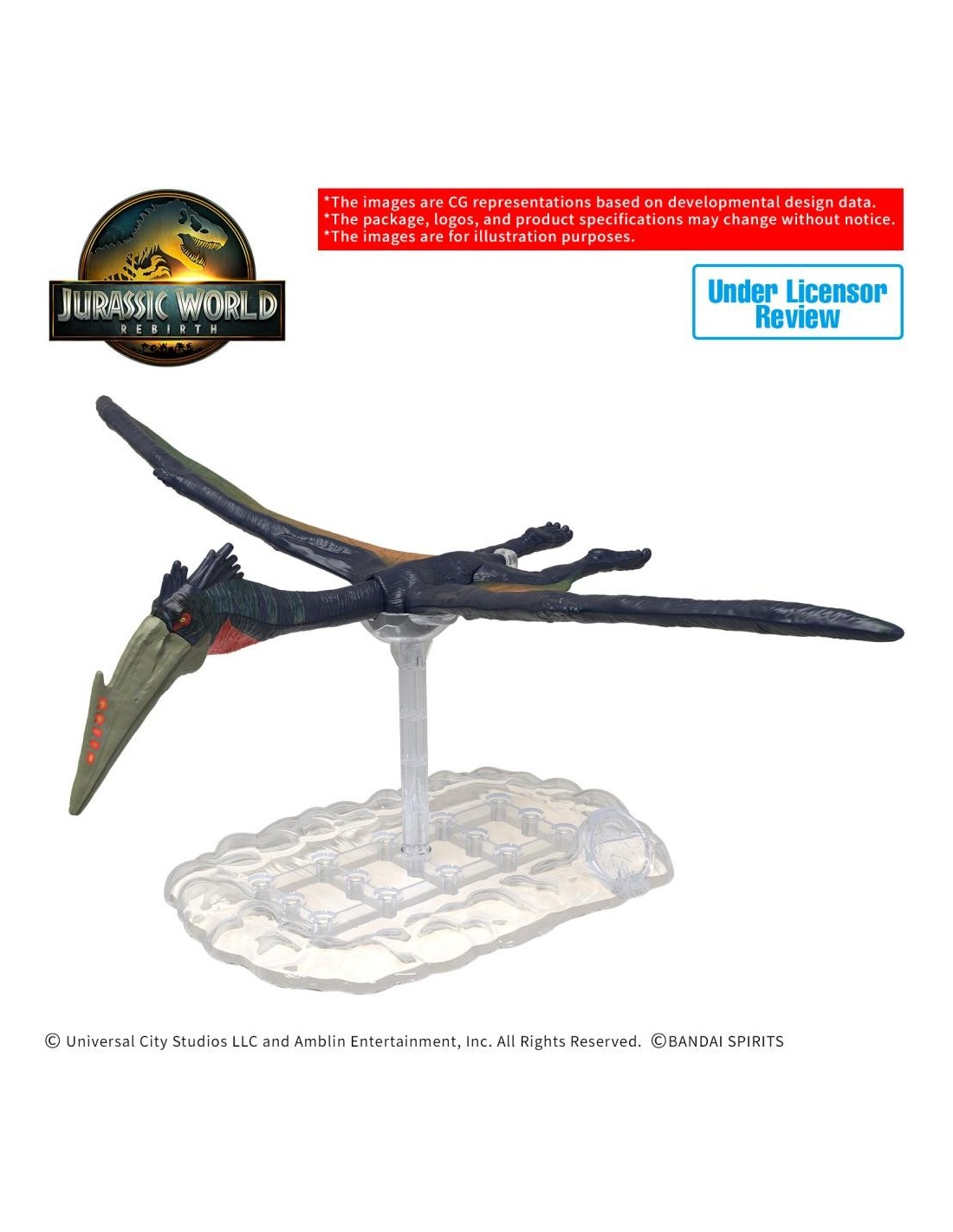 PLANNOSAURUS JURASSIC WORLD - Quetzalcoatlus - Model Kit