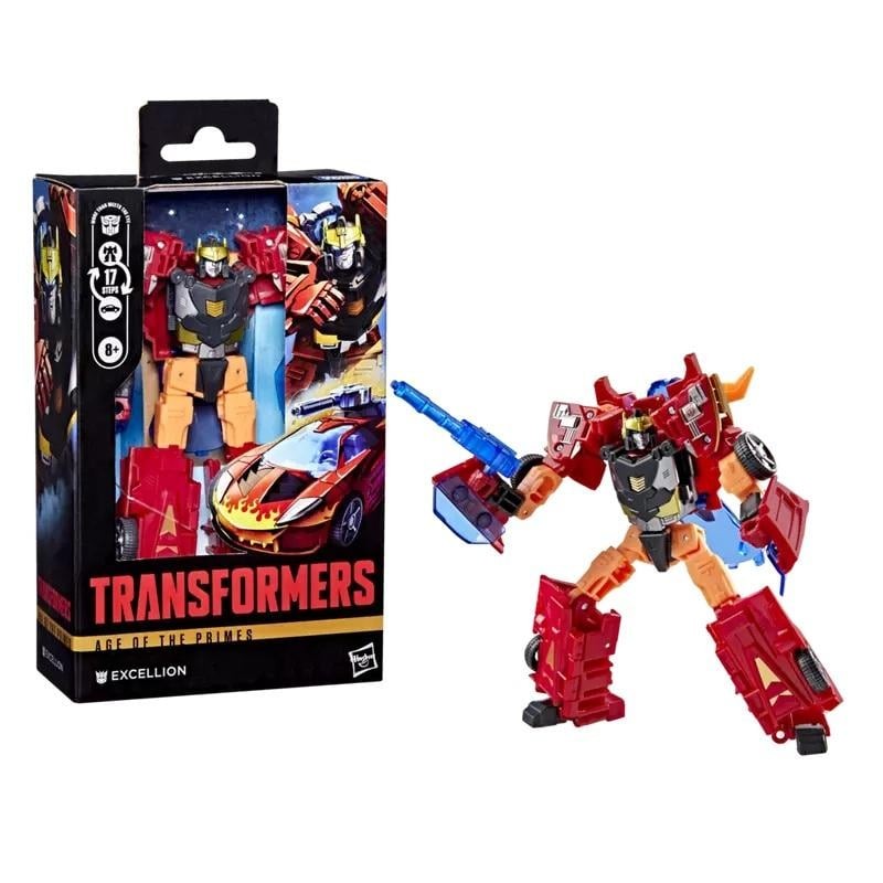 TRANSFORMERS - Excellion - Figurine Age of the Prime Deluxe 14cm