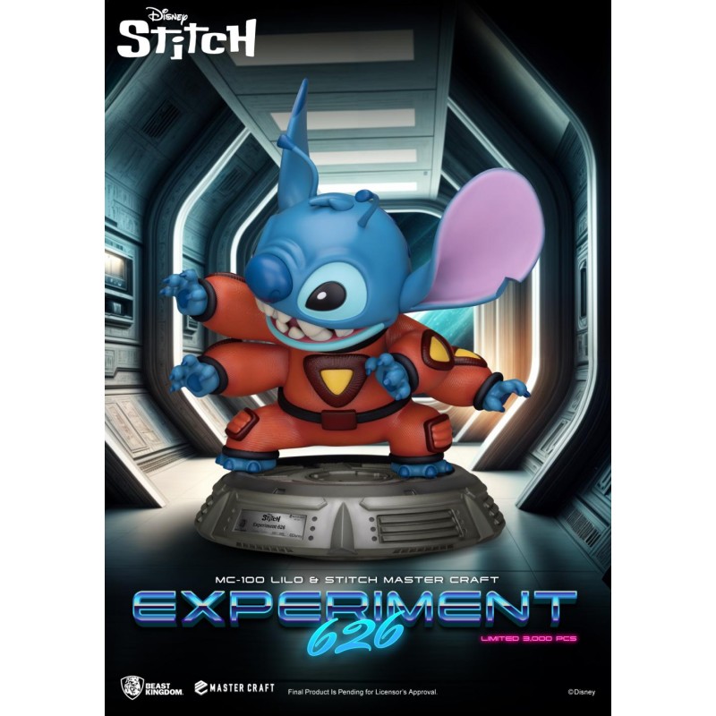 DISNEY - Stitch Experiment 626 - Statuette Master Craft 39 cm
