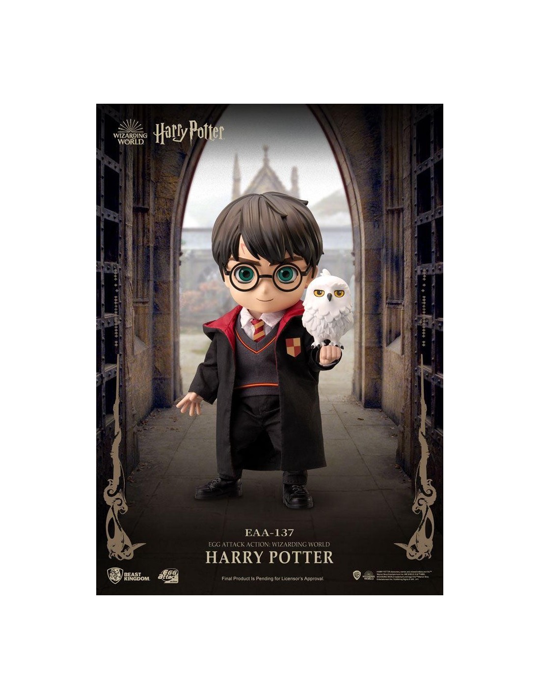 HARRY POTTER - Harry - Figurine Egg Attack Action WIzarding World 11cm