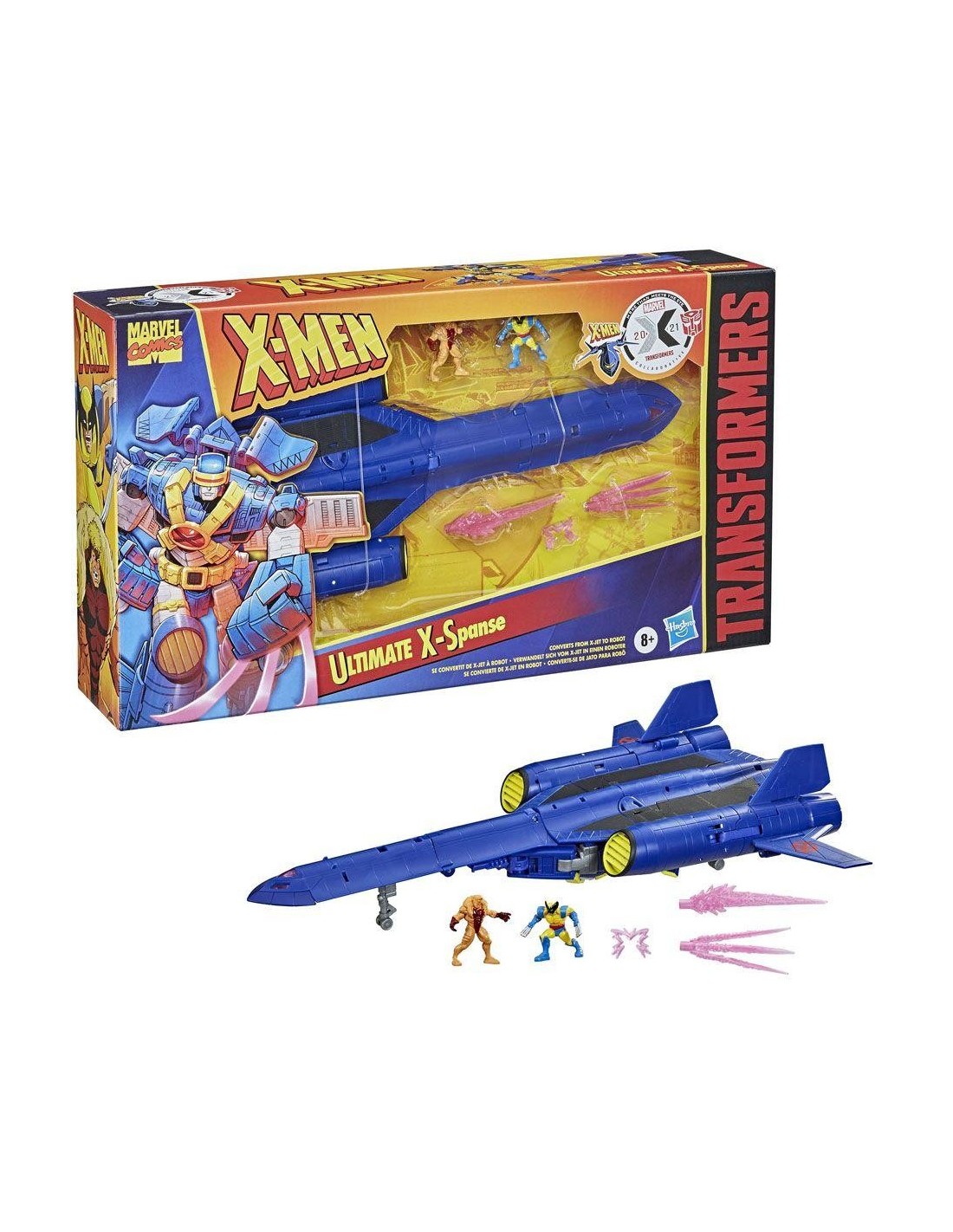TRANSFORMERS ft X-MEN - Figurie Ultimate X-Spanse 22cm
