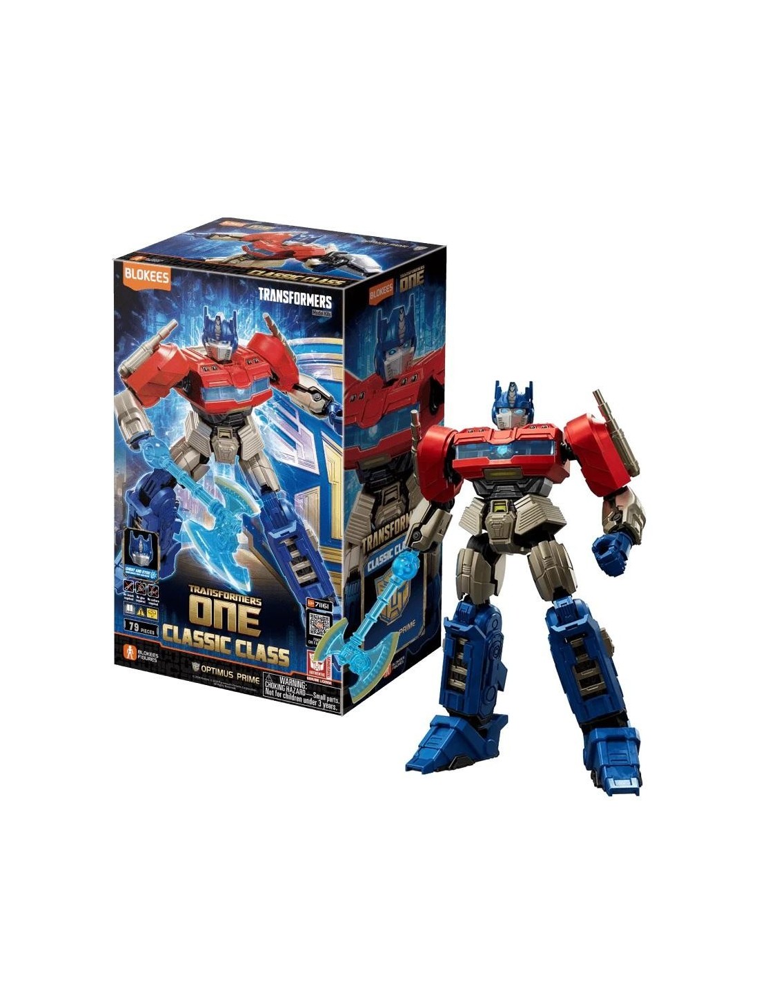 TRANSFORMERS ONE - Optimus Prime - Model Kit Classic Class Blokees