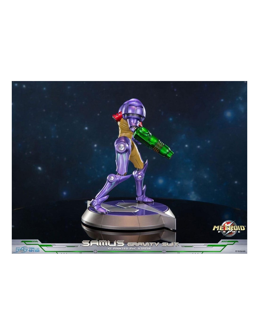 METROID PRIME - Samus "Gravity Suit" - Statue Collector's Ed. 25cm