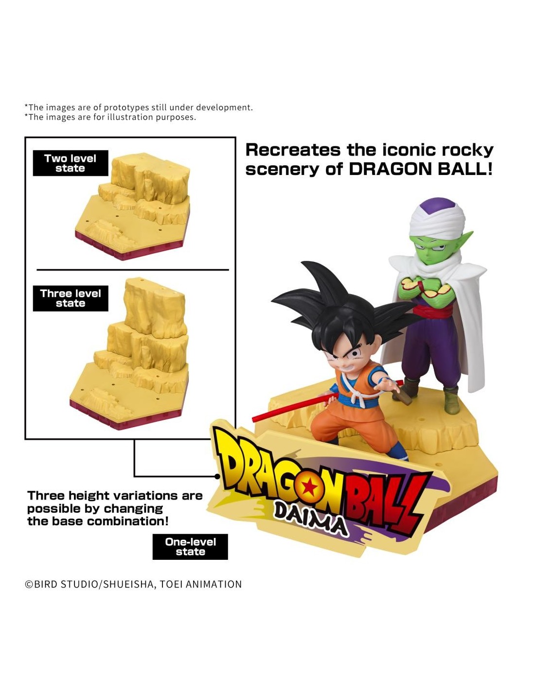 DRAGON BALL DAIMA - Son Goku (Mini) & Piccolo (Mini) - Model Kit
